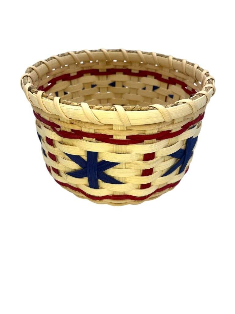 4th of July Basket (Shining Star-Round) - SampleOklahoma.com